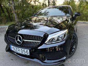 Black Mercedes-Benz C 180 2017 in Kaunas, with an engine capacity of 1.60 L and mileage of 120 thousand km for 21500 €, photo  on AUTOMOTO.COM.LV