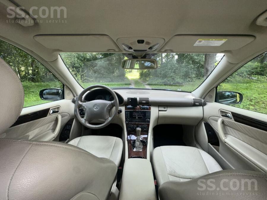Melns Mercedes-Benz C 180 2007 Rīga, ar dzinēja tilpumu 1.80 L un nobraukumu 235 tūkst. km par 2800 €, foto 8 vietnē AUTOMOTO.COM.LV