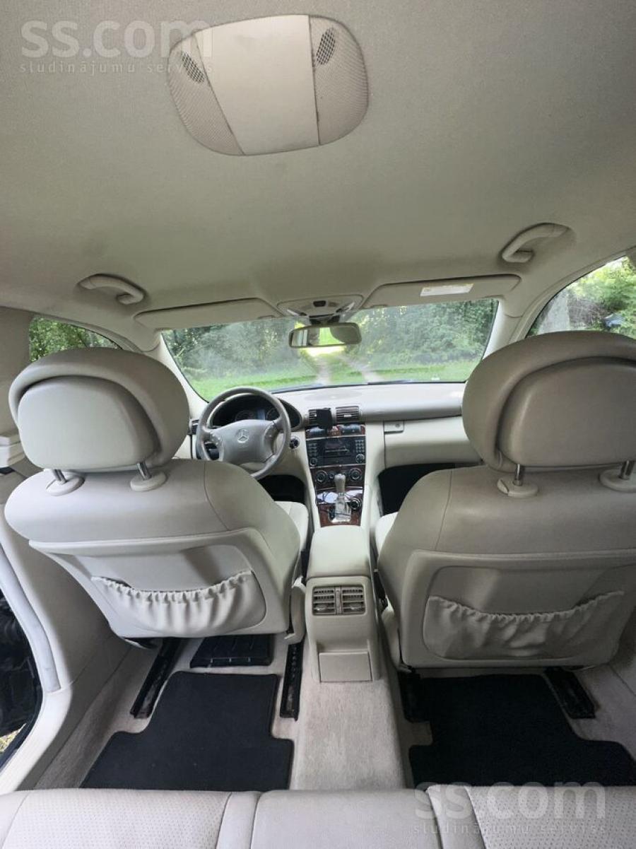 Melns Mercedes-Benz C 180 2007 Rīga, ar dzinēja tilpumu 1.80 L un nobraukumu 235 tūkst. km par 2800 €, foto 9 vietnē AUTOMOTO.COM.LV
