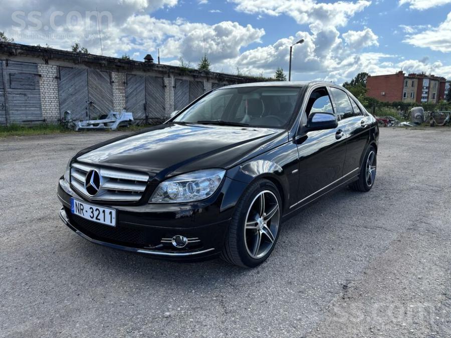 Melns Mercedes-Benz C 180 2008 Bauska, ar dzinēja tilpumu 1.80 L un nobraukumu 350 tūkst. km par 1500 €, foto 3 vietnē AUTOMOTO.COM.LV