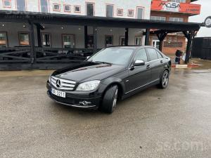 Black Mercedes-Benz C 180 2008 in Riga, with an engine capacity of 1.80 L and mileage of 351 thousand km for 4000 €, photo 3 on AUTOMOTO.COM.LV