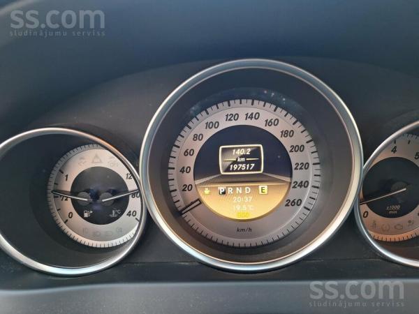 Black Mercedes-Benz C 180 2011 in Liepaja, with an engine capacity of 1.80 L and mileage of 197 thousand km for 8880 €, photo 7 on AUTOMOTO.COM.LV