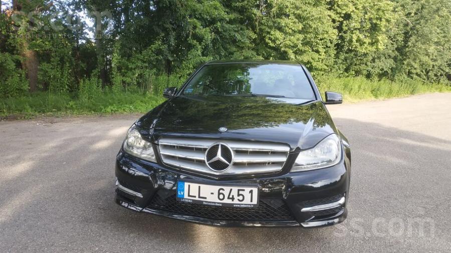 Melns Mercedes-Benz C 180 2012 Rīga, ar dzinēja tilpumu 1.60 L un nobraukumu 228 tūkst. km par 6100 €, foto 1 vietnē AUTOMOTO.COM.LV