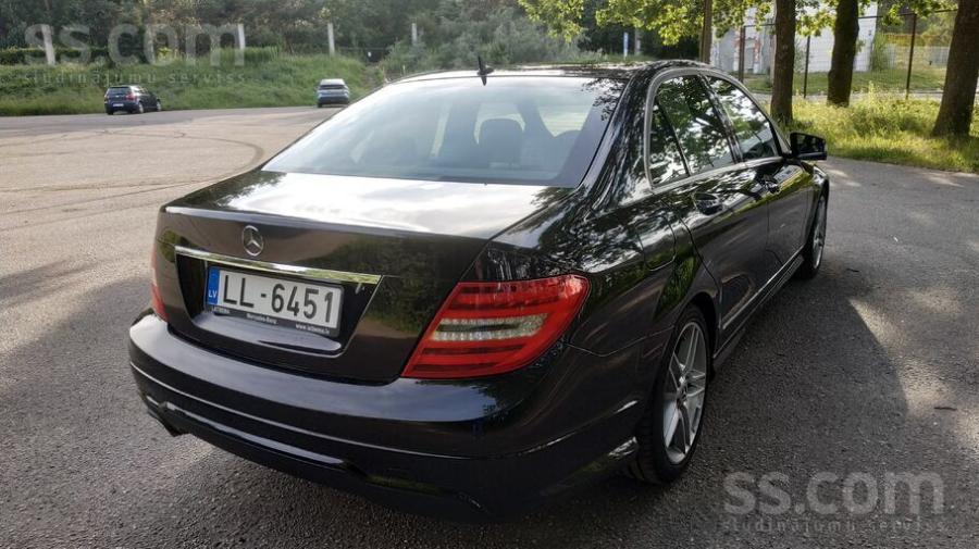 Melns Mercedes-Benz C 180 2012 Rīga, ar dzinēja tilpumu 1.60 L un nobraukumu 228 tūkst. km par 6100 €, foto 3 vietnē AUTOMOTO.COM.LV
