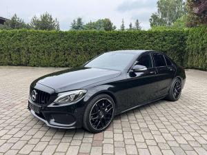 Black Mercedes-Benz C 180 2014 in Kaisiadorys, with an engine capacity of 1.60 L and mileage of 192 thousand km for 12999 €, photo 5 on AUTOMOTO.COM.LV