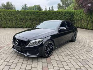 Black Mercedes-Benz C 180 2014 in Kaisiadorys, with an engine capacity of 1.60 L and mileage of 192 thousand km for 12999 €, photo 21 on AUTOMOTO.COM.LV