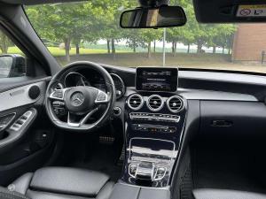 Black Mercedes-Benz C 180 2014 in Kaisiadorys, with an engine capacity of 1.60 L and mileage of 192 thousand km for 12999 €, photo 30 on AUTOMOTO.COM.LV