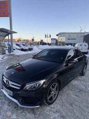Black Mercedes-Benz C 180 2015 in Kaunas, with an engine capacity of 1.60 L and mileage of 252 thousand km for 12750 €, photo  on AUTOMOTO.COM.LV