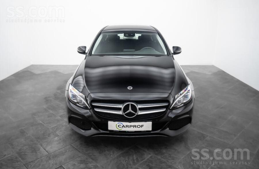 Melns Mercedes-Benz C 180 2017 Tallina, ar dzinēja tilpumu 1.60 L un nobraukumu 170 tūkst. km par 14499 €, foto 2 vietnē AUTOMOTO.COM.LV