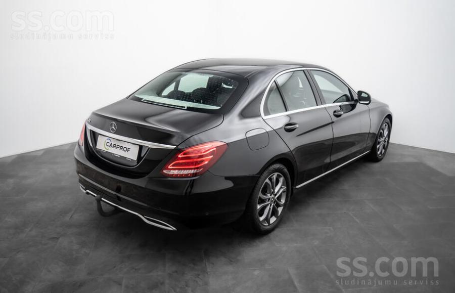 Melns Mercedes-Benz C 180 2017 Tallina, ar dzinēja tilpumu 1.60 L un nobraukumu 170 tūkst. km par 14499 €, foto 4 vietnē AUTOMOTO.COM.LV