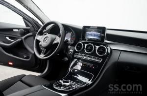 Melns Mercedes-Benz C 180 2017 Tallina, ar dzinēja tilpumu 1.60 L un nobraukumu 170 tūkst. km par 14499 €, foto 11 vietnē AUTOMOTO.COM.LV