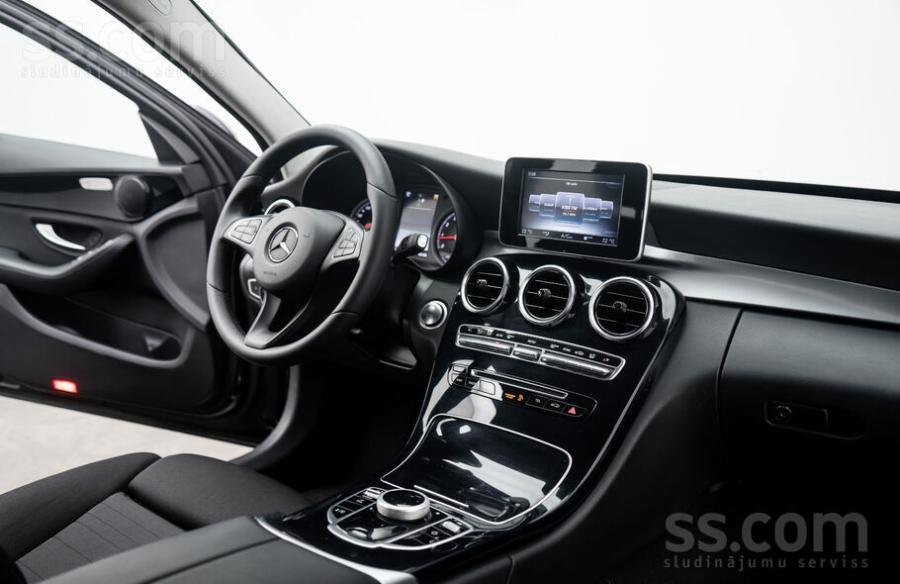 Melns Mercedes-Benz C 180 2017 Tallina, ar dzinēja tilpumu 1.60 L un nobraukumu 170 tūkst. km par 14499 €, foto 11 vietnē AUTOMOTO.COM.LV