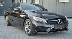 Melns Mercedes-Benz C 180 2017 Šauļi, ar dzinēja tilpumu 1.60 L un nobraukumu 197 tūkst. km par 13950 €, foto 3 vietnē AUTOMOTO.COM.LV