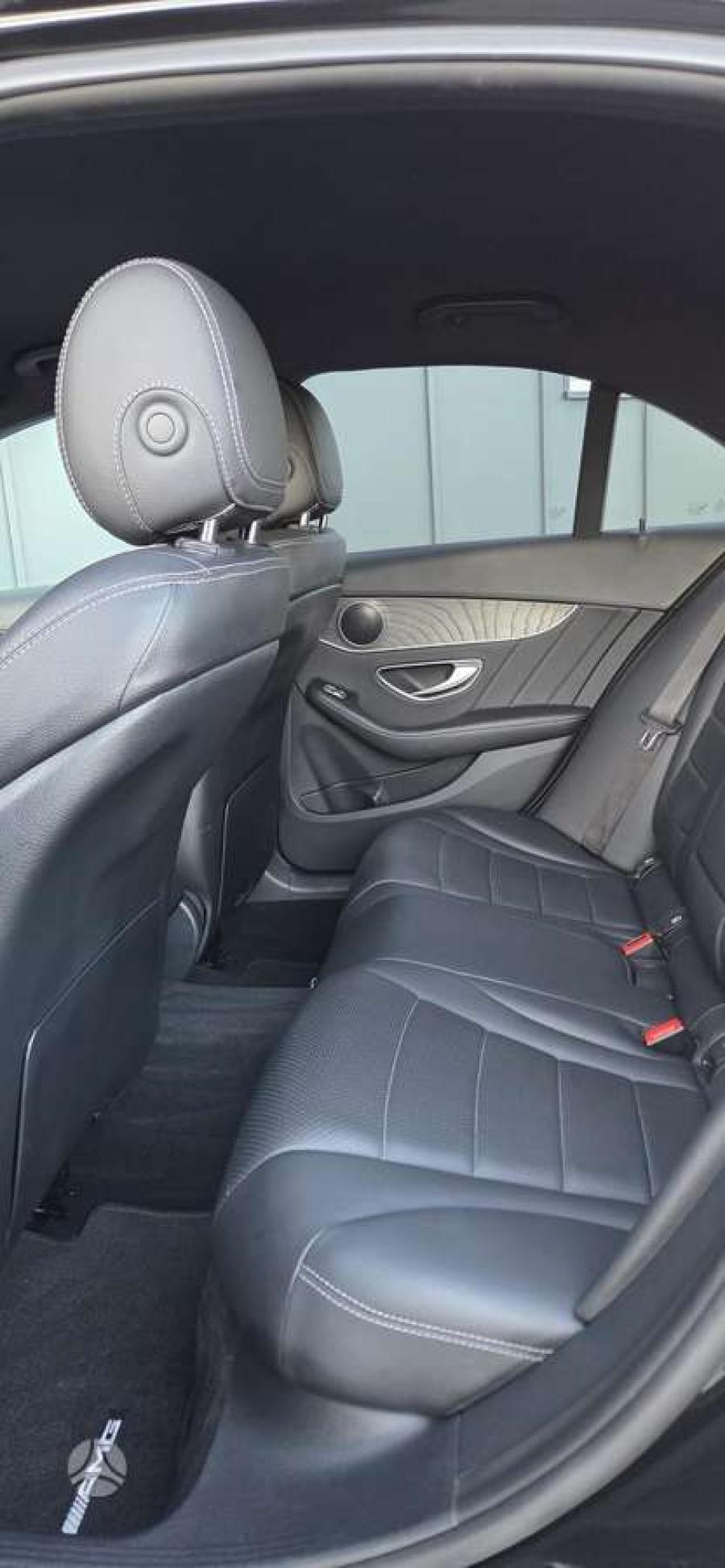 Melns Mercedes-Benz C 180 2017 Šauļi, ar dzinēja tilpumu 1.60 L un nobraukumu 197 tūkst. km par 13950 €, foto 8 vietnē AUTOMOTO.COM.LV