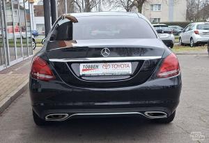 Black Mercedes-Benz C 180 2018 in Kaunas, with an engine capacity of 0.00 L and mileage of 19 thousand km for 24409 €, photo 6 on AUTOMOTO.COM.LV
