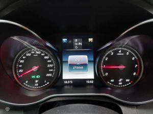Black Mercedes-Benz C 180 2018 in Kaunas, with an engine capacity of 1.60 L and mileage of 275 thousand km for 12800 €, photo 10 on AUTOMOTO.COM.LV