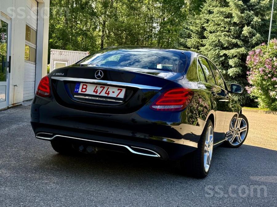 Melns Mercedes-Benz C 180 2019 Rīga, ar dzinēja tilpumu 1.60 L un nobraukumu 218 tūkst. km par 12790 €, foto 4 vietnē AUTOMOTO.COM.LV