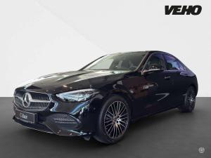 Melns Mercedes-Benz C 180 2026 Viļņa, ar dzinēja tilpumu 1.50 L un nobraukumu 0 tūkst. km par 43801 €, foto  vietnē AUTOMOTO.COM.LV