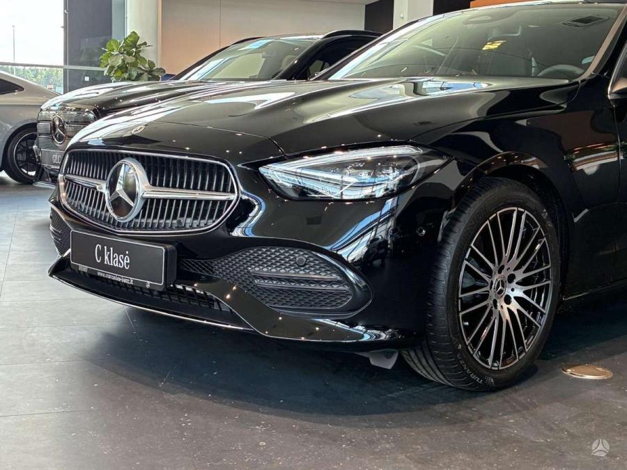Melns Mercedes-Benz C 180 2026 Viļņa, ar dzinēja tilpumu 1.50 L un nobraukumu 0 tūkst. km par 43801 €, foto 7 vietnē AUTOMOTO.COM.LV