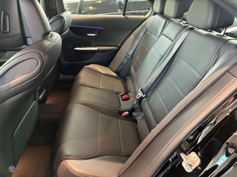 Melns Mercedes-Benz C 180 2026 Viļņa, ar dzinēja tilpumu 1.50 L un nobraukumu 0 tūkst. km par 43801 €, foto 11 vietnē AUTOMOTO.COM.LV