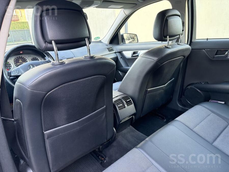 Melns Mercedes-Benz C 180 2008 Rīga, ar dzinēja tilpumu 1.80 L un nobraukumu 283 tūkst. km par 4460 €, foto 11 vietnē AUTOMOTO.COM.LV