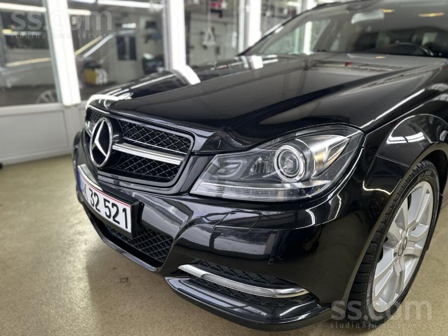 Melns Mercedes-Benz C 180 2012 Jūrmala, ar dzinēja tilpumu 2.20 L un nobraukumu 0 tūkst. km par 7490 €, foto 8 vietnē AUTOMOTO.COM.LV