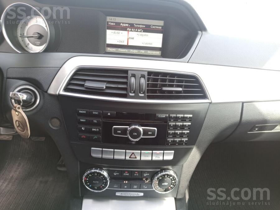 Melns Mercedes-Benz C 180 2013 Daugavpils, ar dzinēja tilpumu 2.10 L un nobraukumu 0 tūkst. km par 4950 €, foto 27 vietnē AUTOMOTO.COM.LV