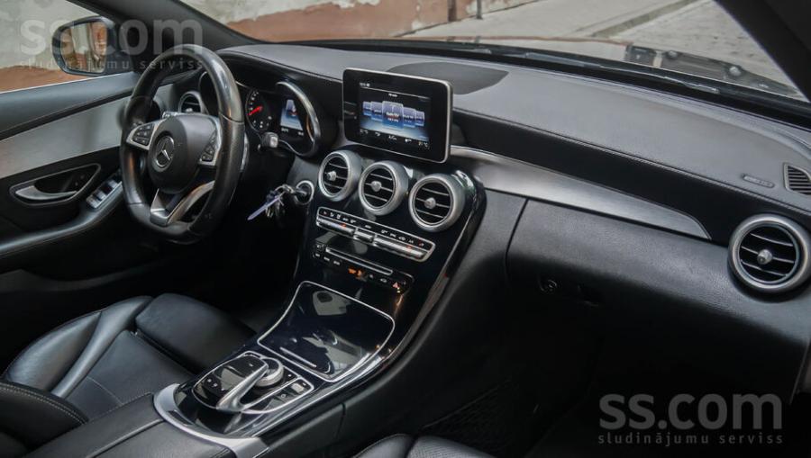 Melns Mercedes-Benz C 180 2015 Rīga, ar dzinēja tilpumu 1.60 L un nobraukumu 267 tūkst. km par 10950 €, foto 13 vietnē AUTOMOTO.COM.LV