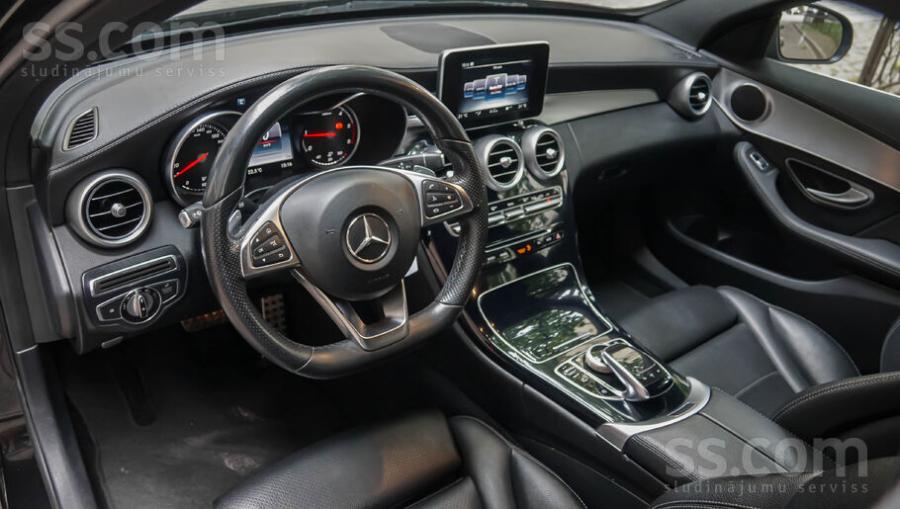 Melns Mercedes-Benz C 180 2015 Rīga, ar dzinēja tilpumu 1.60 L un nobraukumu 267 tūkst. km par 10950 €, foto 16 vietnē AUTOMOTO.COM.LV