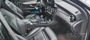 Black Mercedes-Benz C 180 2017 in Riga, with an engine capacity of 1.60 L and mileage of 209 thousand km for 11700 €, photo 10 on AUTOMOTO.COM.LV