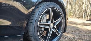 Black Mercedes-Benz C 180 2017 in Riga, with an engine capacity of 1.60 L and mileage of 209 thousand km for 11700 €, photo 16 on AUTOMOTO.COM.LV