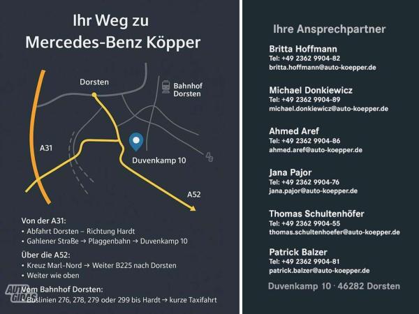 Черный Мерседес Ц 180 2018 в Каунас, объемом двигателя 1.60 л и пробегом 38 тыс. км за 26977 €, фото 5 на AUTOMOTO.COM.LV