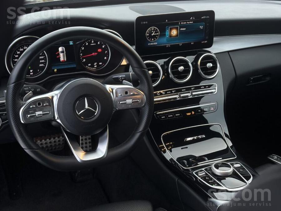 Melns Mercedes-Benz C 180 2018 Gulbene, ar dzinēja tilpumu 1.60 L un nobraukumu 228 tūkst. km par 18300 €, foto 11 vietnē AUTOMOTO.COM.LV