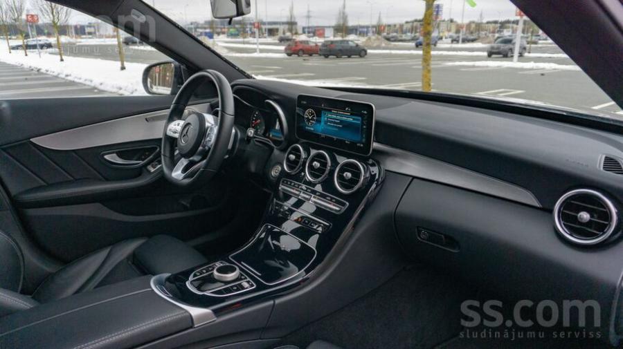 Melns Mercedes-Benz C 180 2018 Rīga, ar dzinēja tilpumu 1.60 L un nobraukumu 229 tūkst. km par 18990 €, foto 11 vietnē AUTOMOTO.COM.LV