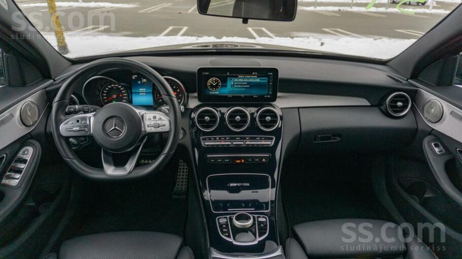 Melns Mercedes-Benz C 180 2018 Rīga, ar dzinēja tilpumu 1.60 L un nobraukumu 229 tūkst. km par 18990 €, foto 12 vietnē AUTOMOTO.COM.LV