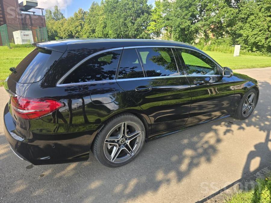 Melns Mercedes-Benz C 180 2018 Telšiai, ar dzinēja tilpumu 1.60 L un nobraukumu 367 tūkst. km par 10200 €, foto 11 vietnē AUTOMOTO.COM.LV