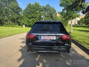 Melns Mercedes-Benz C 180 2018 Telšiai, ar dzinēja tilpumu 1.60 L un nobraukumu 367 tūkst. km par 10200 €, foto 8 vietnē AUTOMOTO.COM.LV