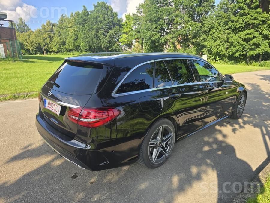 Melns Mercedes-Benz C 180 2018 Telšiai, ar dzinēja tilpumu 1.60 L un nobraukumu 367 tūkst. km par 10200 €, foto 10 vietnē AUTOMOTO.COM.LV
