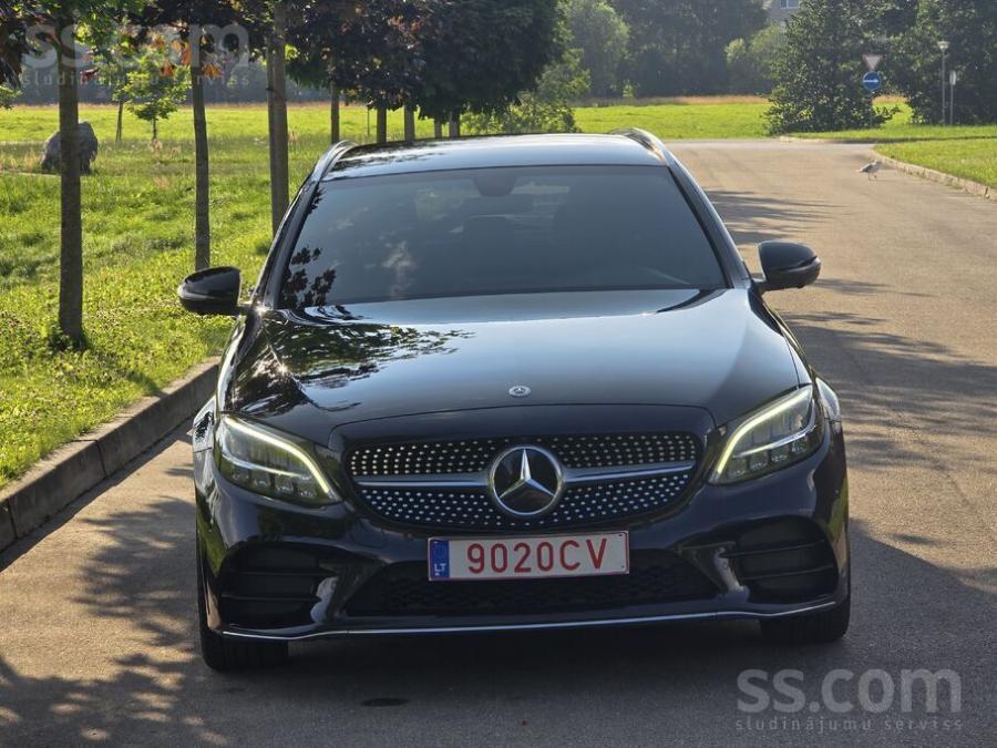 Melns Mercedes-Benz C 180 2018 Telšiai, ar dzinēja tilpumu 1.60 L un nobraukumu 367 tūkst. km par 10200 €, foto 15 vietnē AUTOMOTO.COM.LV
