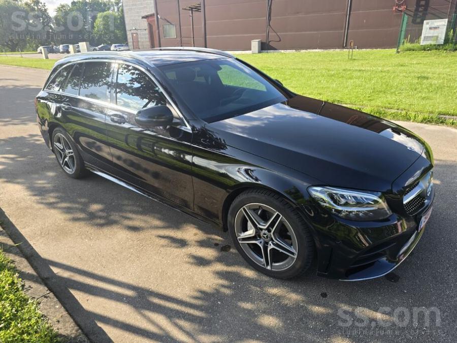 Melns Mercedes-Benz C 180 2018 Telšiai, ar dzinēja tilpumu 1.60 L un nobraukumu 367 tūkst. km par 10200 €, foto 14 vietnē AUTOMOTO.COM.LV