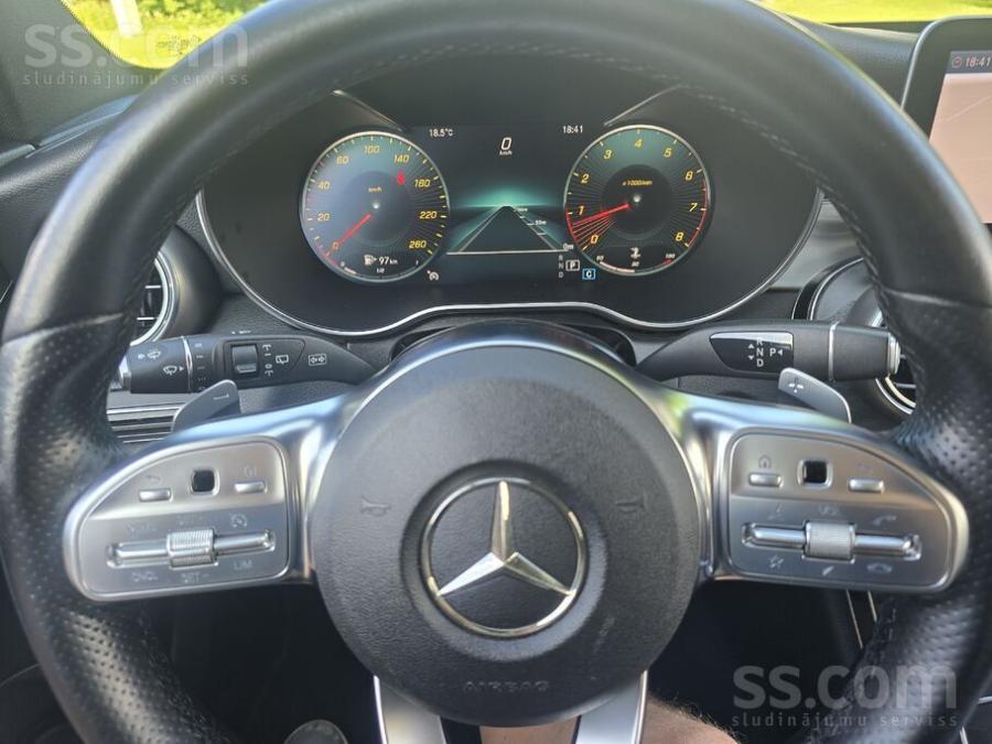 Melns Mercedes-Benz C 180 2018 Telšiai, ar dzinēja tilpumu 1.60 L un nobraukumu 367 tūkst. km par 10200 €, foto 21 vietnē AUTOMOTO.COM.LV