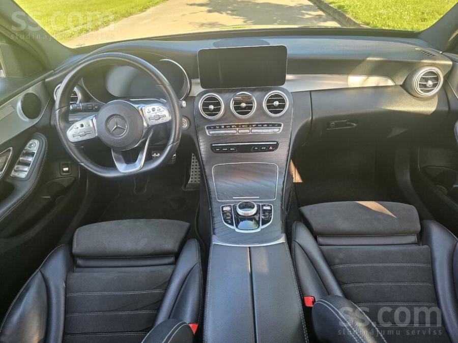 Melns Mercedes-Benz C 180 2018 Telšiai, ar dzinēja tilpumu 1.60 L un nobraukumu 367 tūkst. km par 10200 €, foto 18 vietnē AUTOMOTO.COM.LV