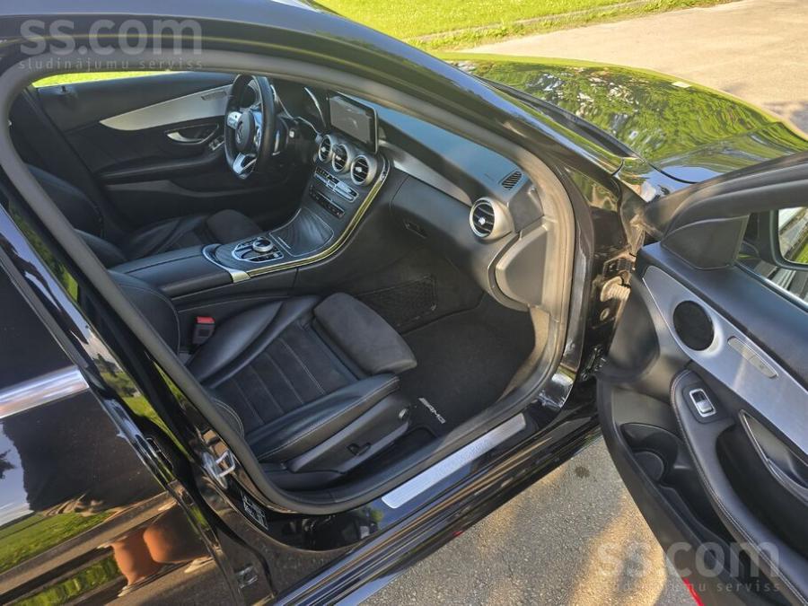 Melns Mercedes-Benz C 180 2018 Telšiai, ar dzinēja tilpumu 1.60 L un nobraukumu 367 tūkst. km par 10200 €, foto 28 vietnē AUTOMOTO.COM.LV