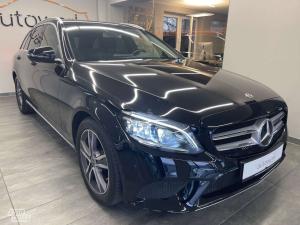Black Mercedes-Benz C 180 2019 in Kaunas, with an engine capacity of 1.60 L and mileage of 85 thousand km for 24974 €, photo  on AUTOMOTO.COM.LV