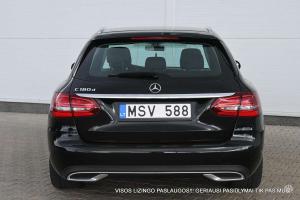 Black Mercedes-Benz C 180 2019 in Kretinga, with an engine capacity of 1.60 L and mileage of 276 thousand km for 11699 €, photo 10 on AUTOMOTO.COM.LV