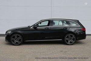 Black Mercedes-Benz C 180 2019 in Kretinga, with an engine capacity of 1.60 L and mileage of 276 thousand km for 11699 €, photo 14 on AUTOMOTO.COM.LV