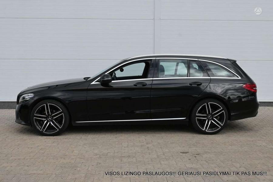 Black Mercedes-Benz C 180 2019 in Kretinga, with an engine capacity of 1.60 L and mileage of 276 thousand km for 11699 €, photo 14 on AUTOMOTO.COM.LV