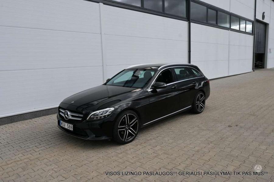 Black Mercedes-Benz C 180 2019 in Kretinga, with an engine capacity of 1.60 L and mileage of 276 thousand km for 11699 €, photo 15 on AUTOMOTO.COM.LV