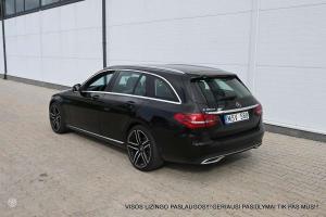 Black Mercedes-Benz C 180 2019 in Kretinga, with an engine capacity of 1.60 L and mileage of 276 thousand km for 11699 €, photo 16 on AUTOMOTO.COM.LV