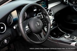 Black Mercedes-Benz C 180 2019 in Kretinga, with an engine capacity of 1.60 L and mileage of 276 thousand km for 11699 €, photo 22 on AUTOMOTO.COM.LV